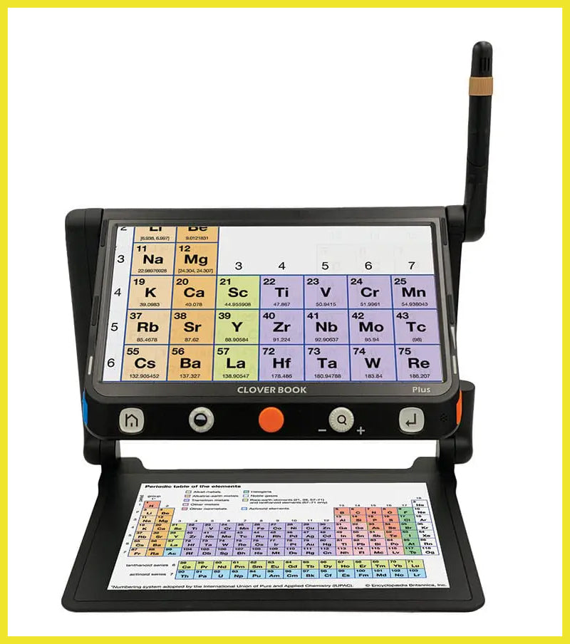 CloverBook Plus (includes distance view) – Canadian Assistive Technologies Ltd.