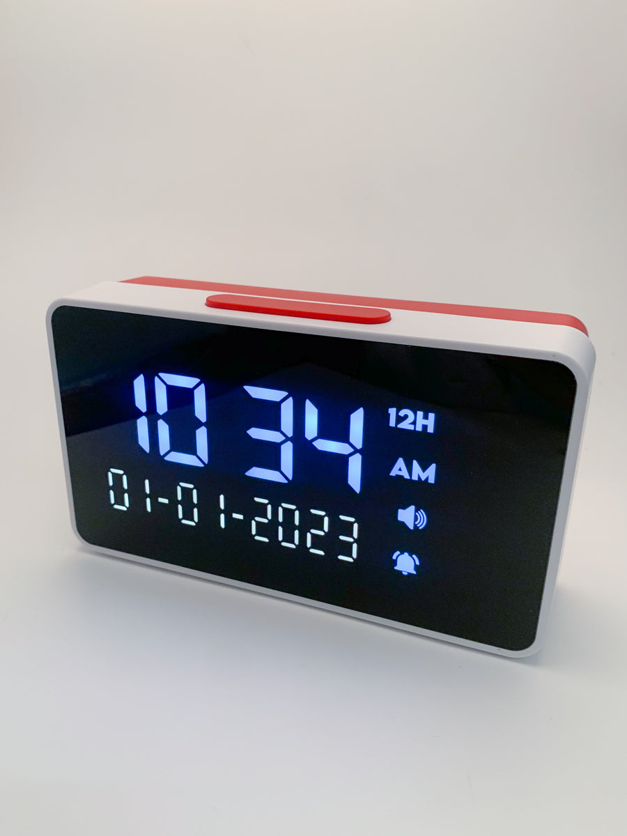 LED Talking Alarm Clock – Canadian Assistive Technologies Ltd.