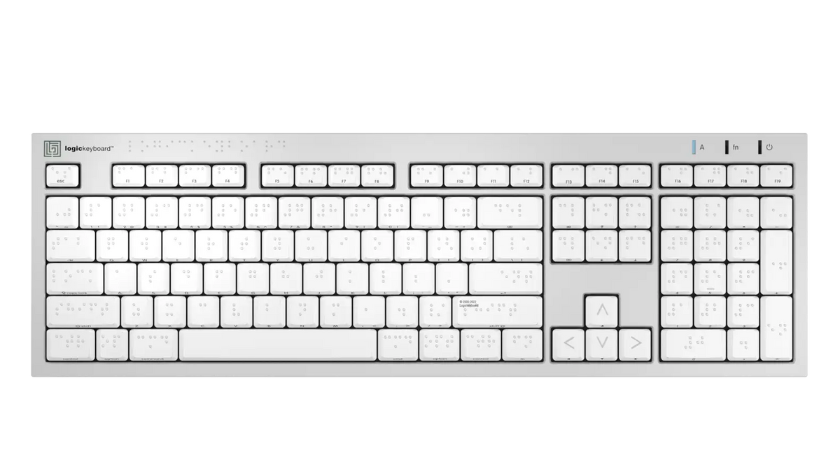 Braille keyboard ALBA MAC US – Canadian Assistive Technologies Ltd.