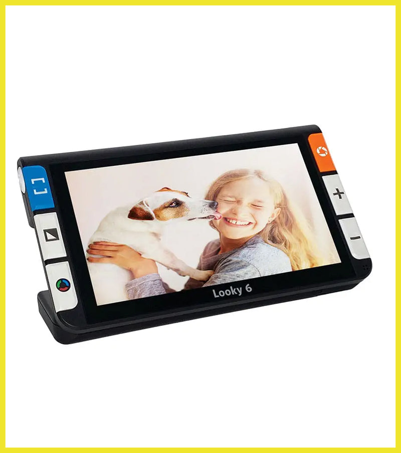 Looky 6 HD Handheld Video Magnifier – Canadian Assistive Technologies Ltd.