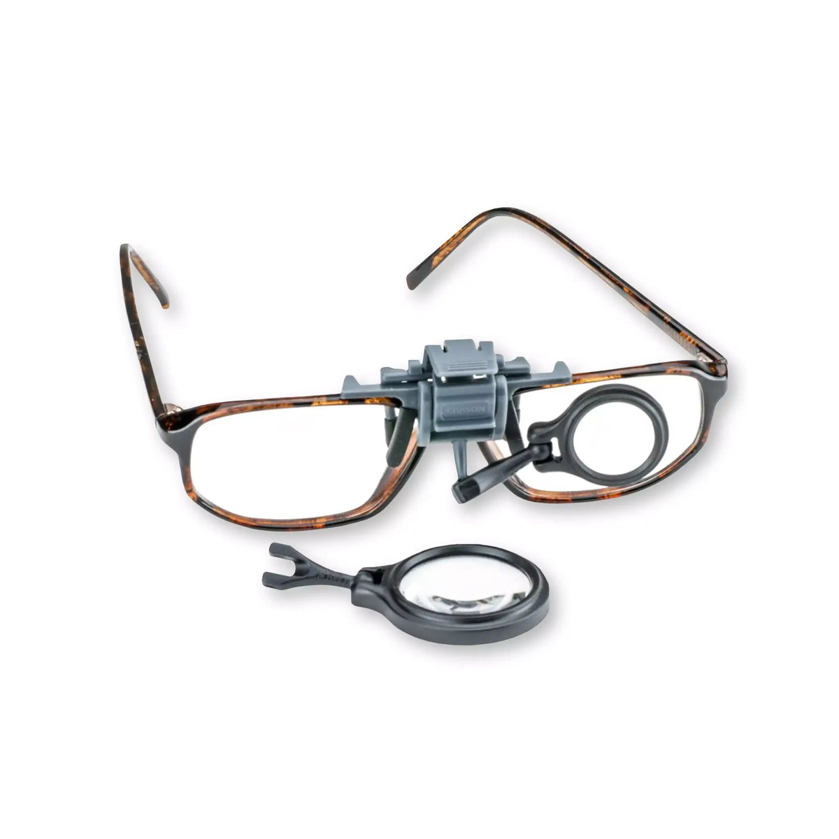 5x/8x OcuLens Clip-on, Adjustable Eyeglass Magnifier Set – Canadian ...