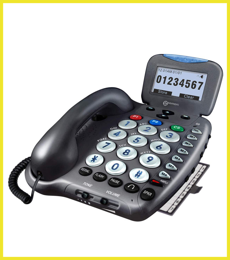 Ampli550 Amplified Telephone with Talking Caller ID – Canadian ...