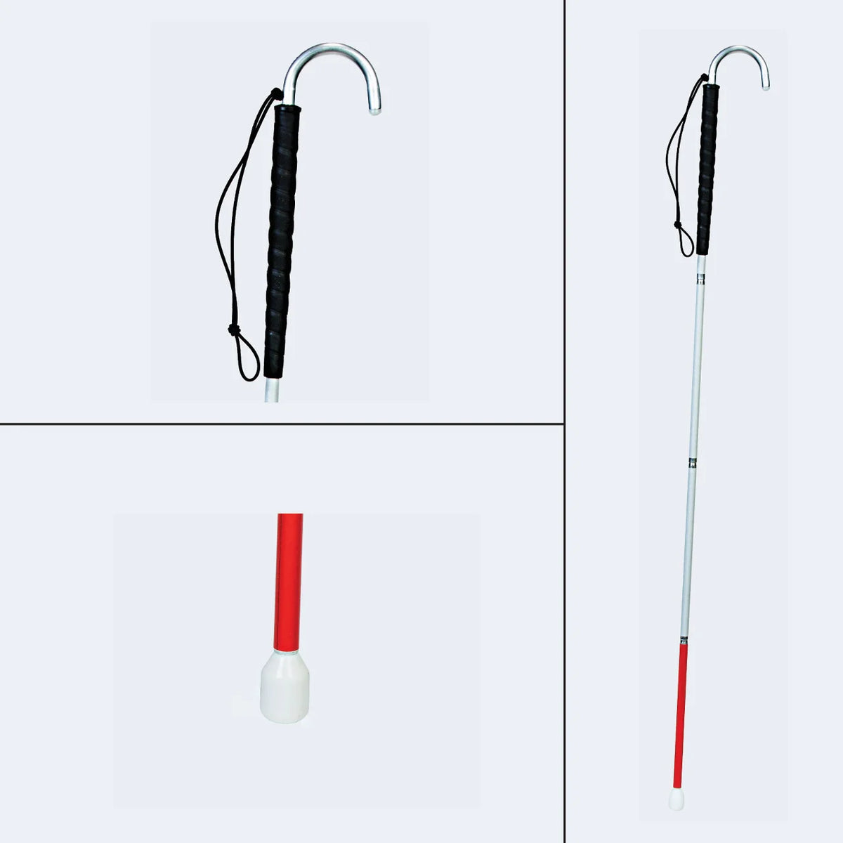 Crook Aluminum Mobility Cane - Standard Handle (CAS) Child – Canadian ...