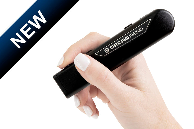 Orcam Read 3 with Reading Stand – Canadian Assistive Technologies Ltd.